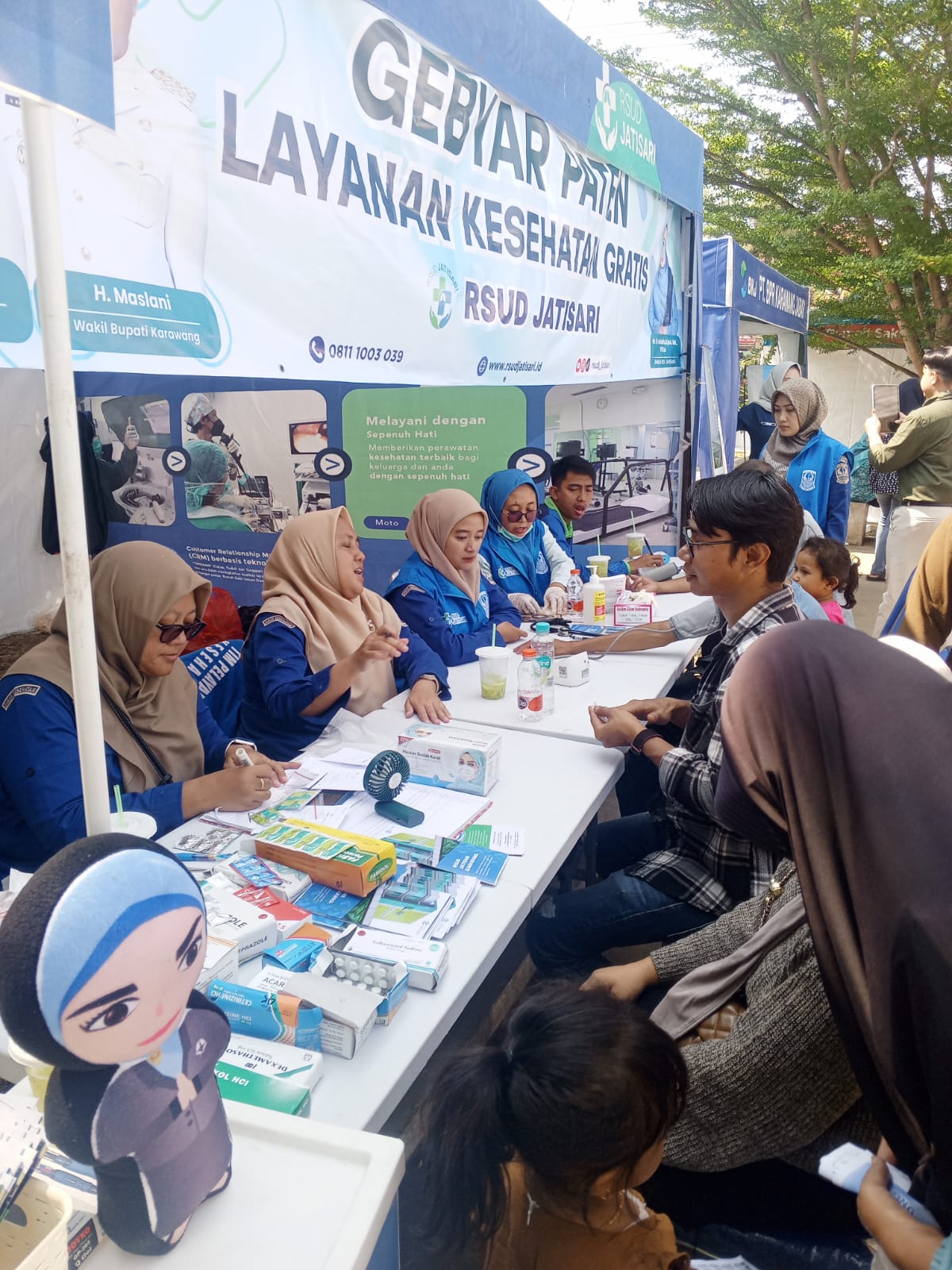 RSUD Jatisari Hadirkan Layanan Kesehatan Gratis di Gebyar PATEN ...