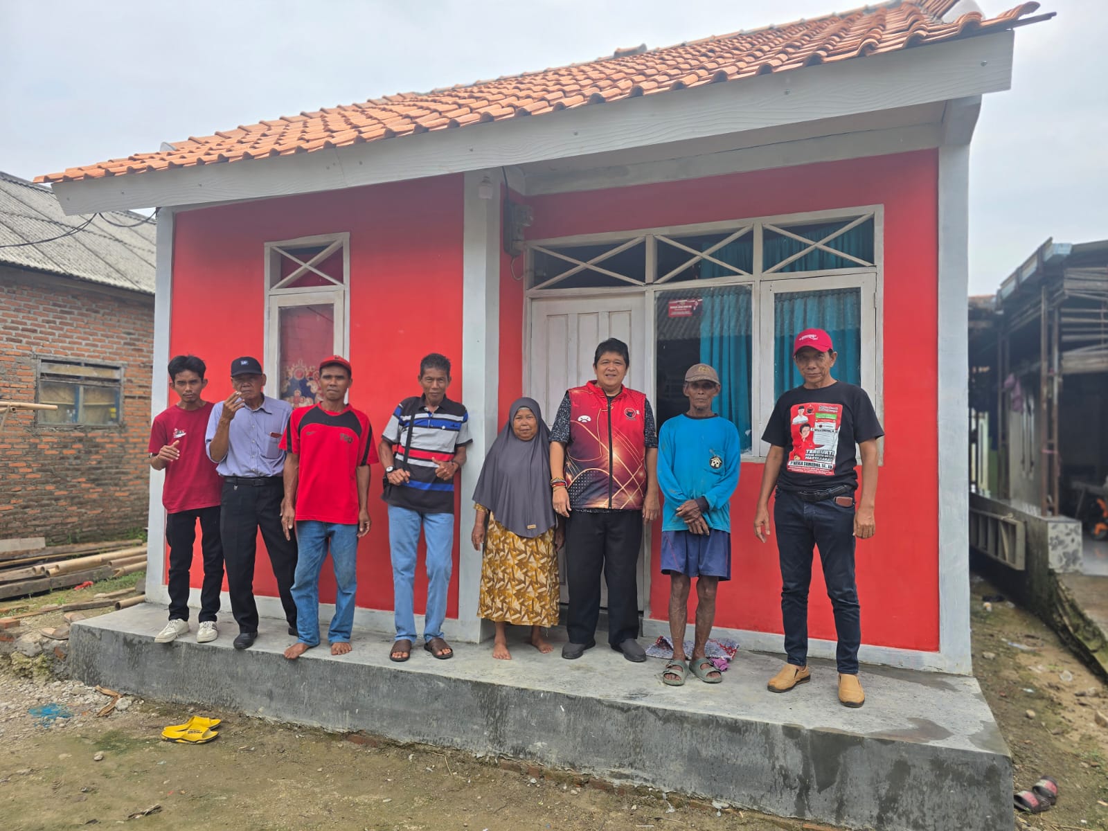 Natala Sumedha Cek Hasil Pembangunan Rumah Rutilahu di Telukjambe Barat ...