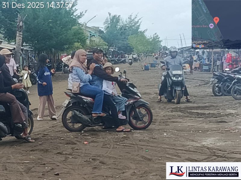 Pantai Samudra Baru Jadi Magnet Wisata Akhir Tahun di Utara Karawang ...