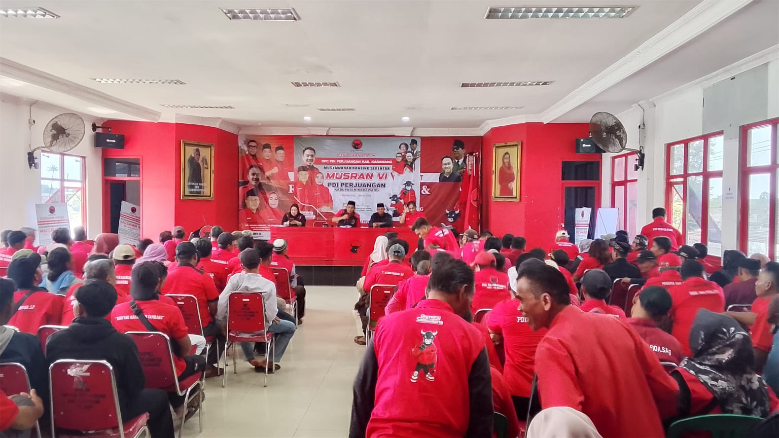 Musran VI Dapil II Digelar Serentak, DPC PDI Perjuangan Karawang ...