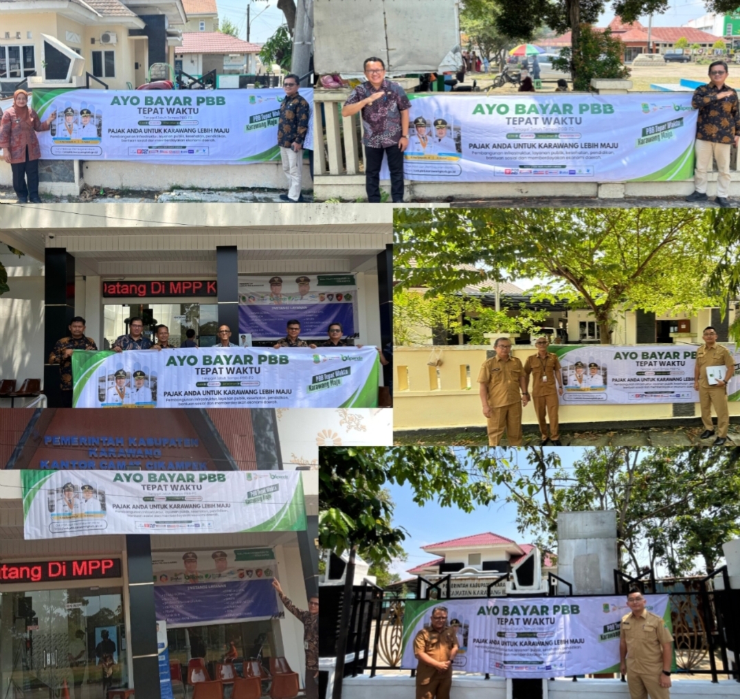 “Ayo Bayar PBB Tepat Waktu” Bapenda Karawang Gencarkan Sosialisasi ...